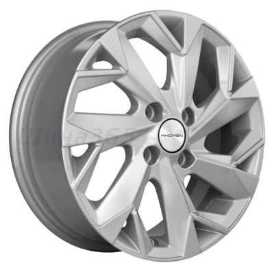 Литой колесный диск Khomen Wheels KHW1508 (Lada Granta) 6x15/4x98 ET35 D58,6 F-Silver