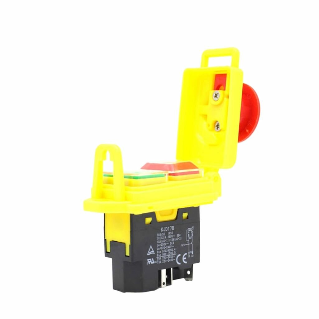 Выключатель KJD17B, 5 контактов, электромагнитный, PVC, 250В, 16А