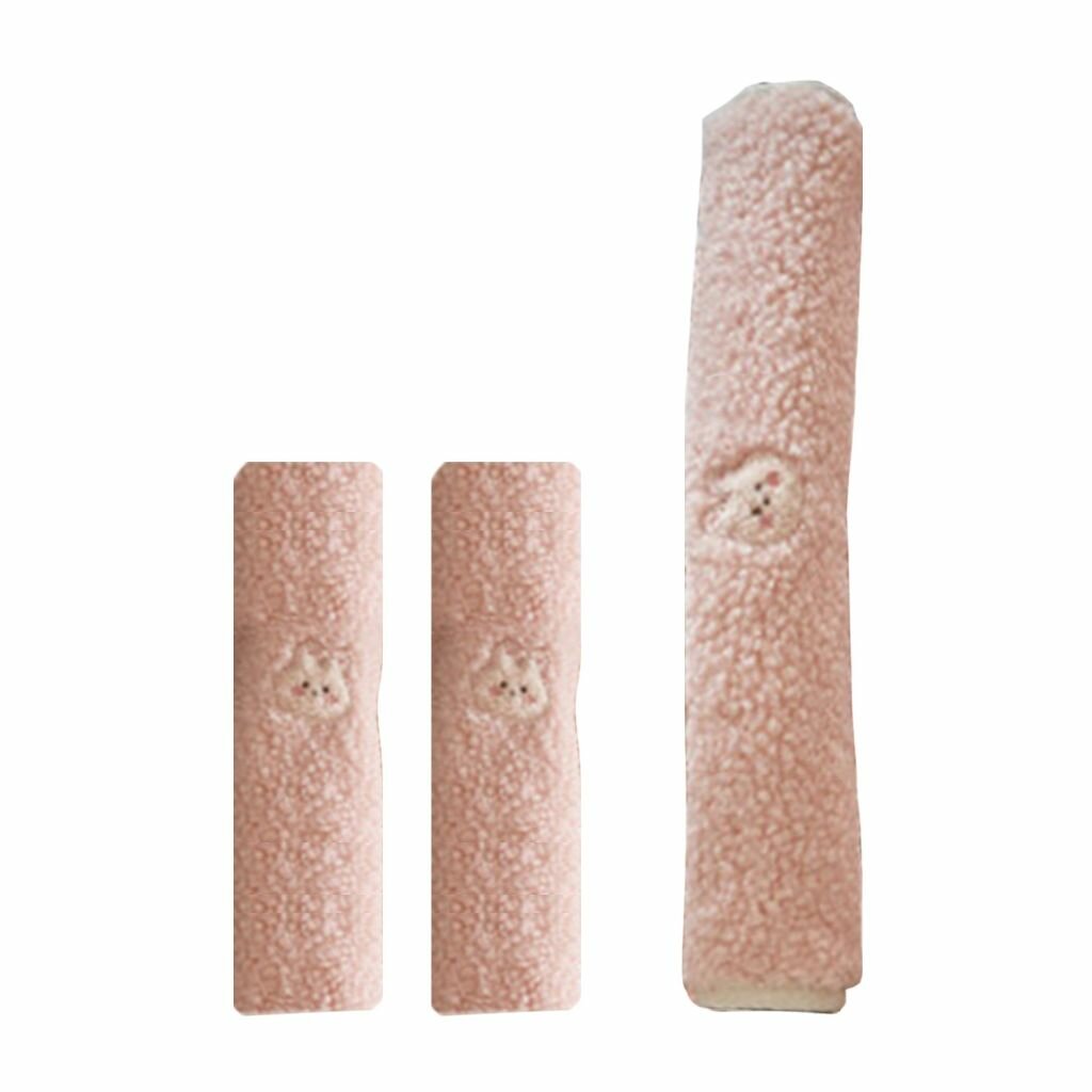 Комплект из 3 предметов, чехол на подлокотник детской коляски, кролик