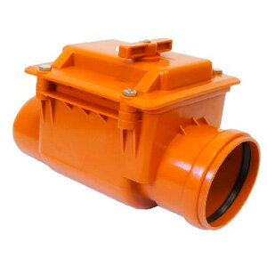 Обратный клапан 110 мм OSTENDORF (запорный) Германия