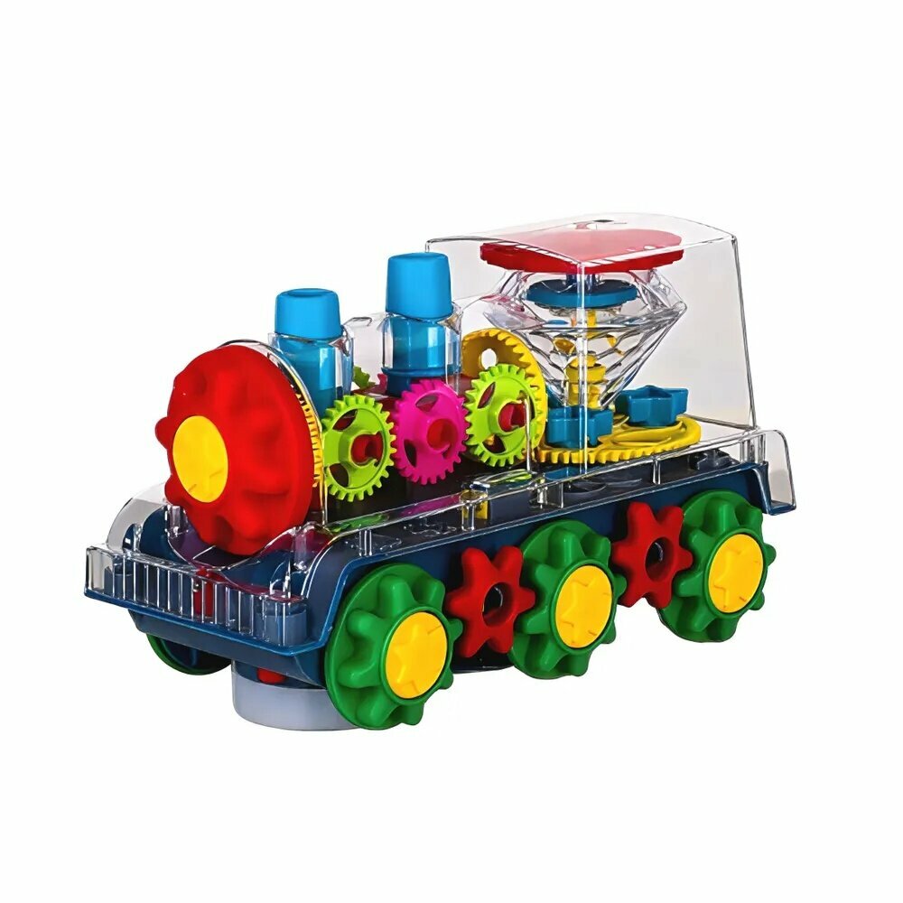 Развивающая музыкальная игрушка для малышей; Интерактивный паровозик