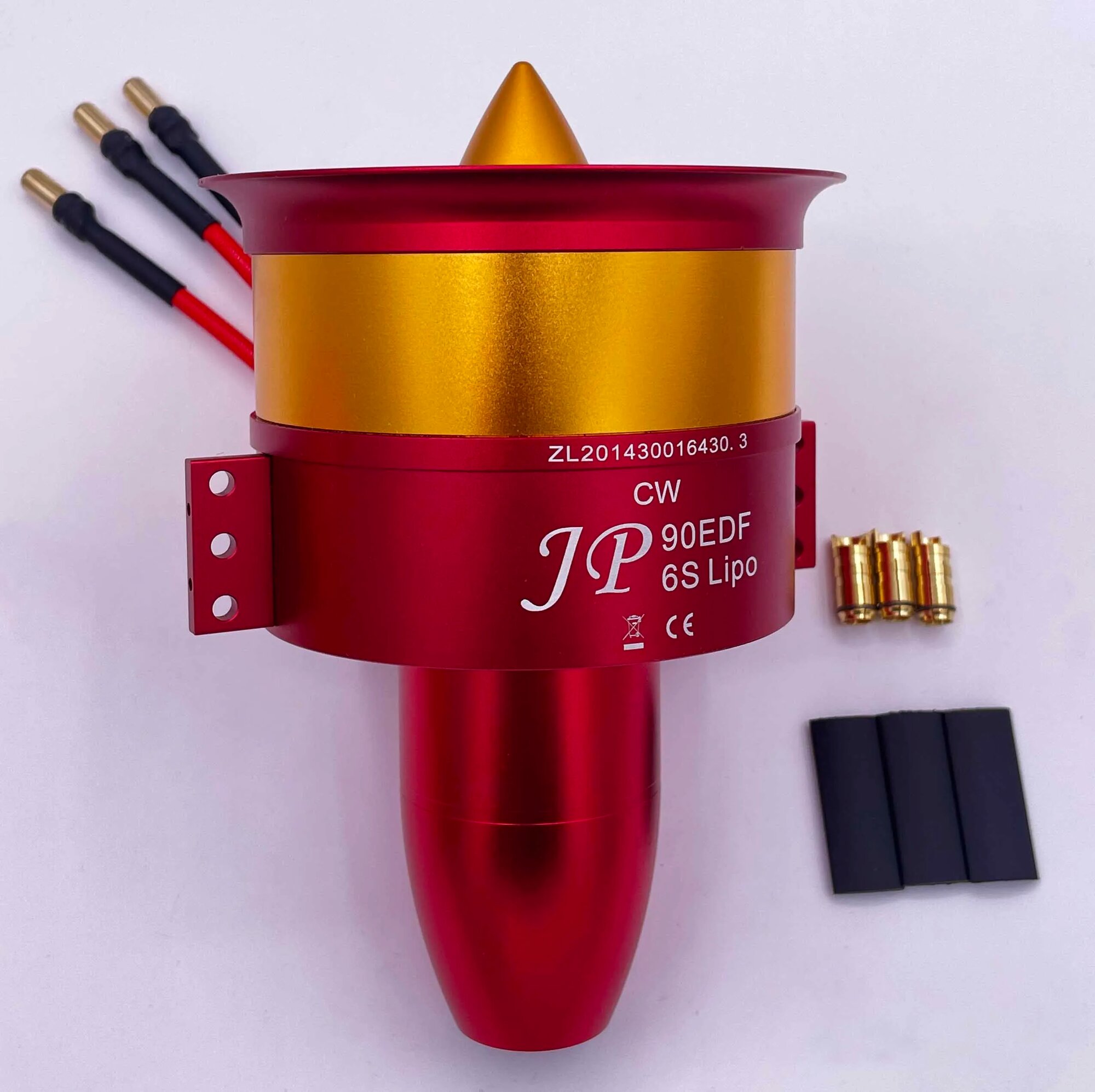 Цельнометаллический канальный вентилятор QX-MOTOR JP 90 мм EDF 6S CW