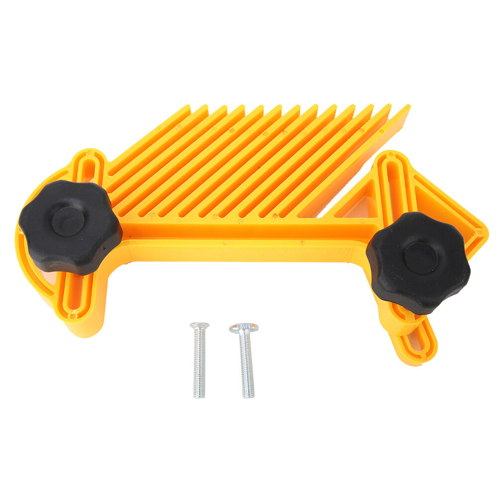 Двойная фрезерная доска для деревообрабатывающего фрезера и настольной пилы, прецизионная режущая кромка, направляющая и предохранительная насадка для гравировального станка