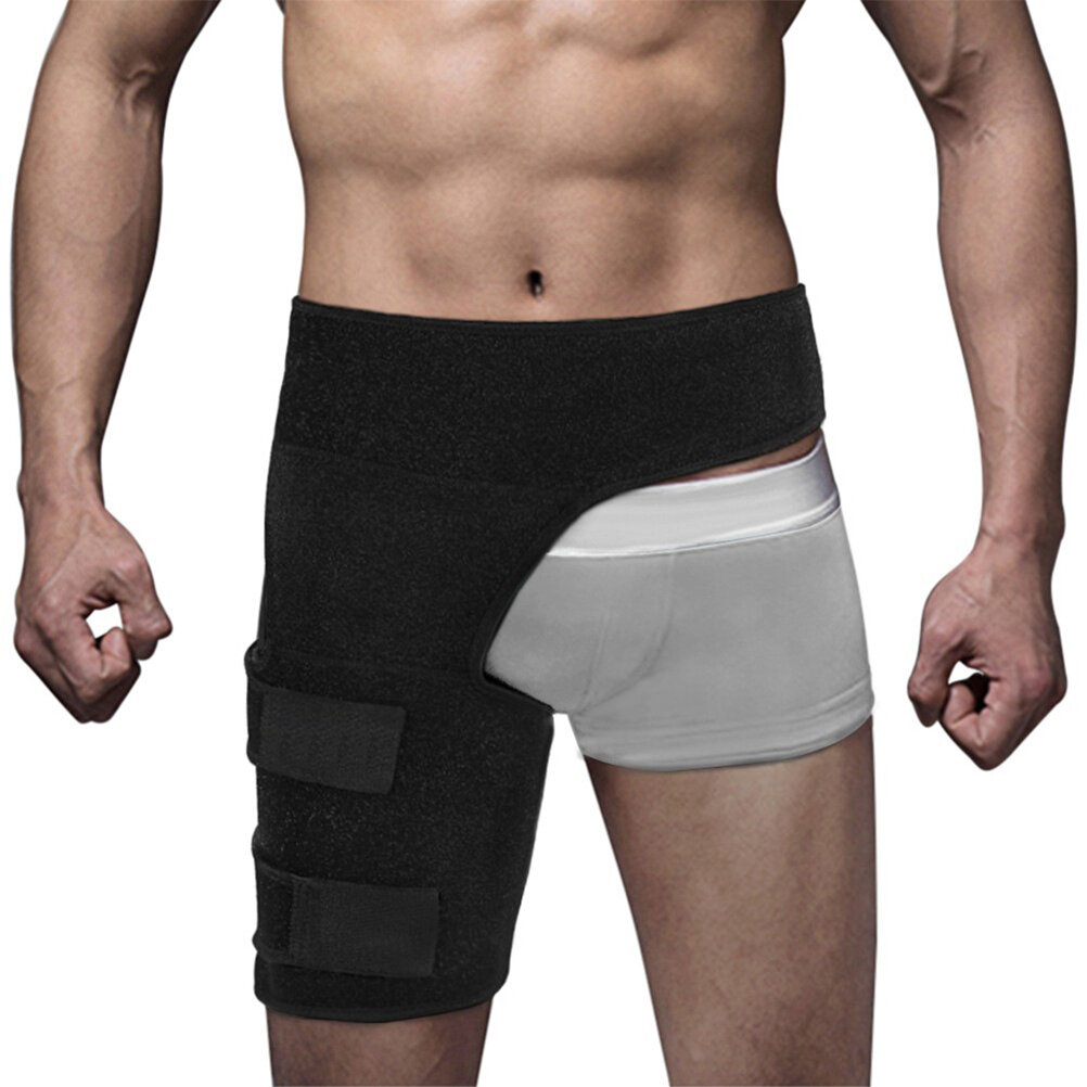 Groin and Hip Brace Compressed for Sciatica Wrap Support Pulled Muscles Strap Nerve Pain Relief