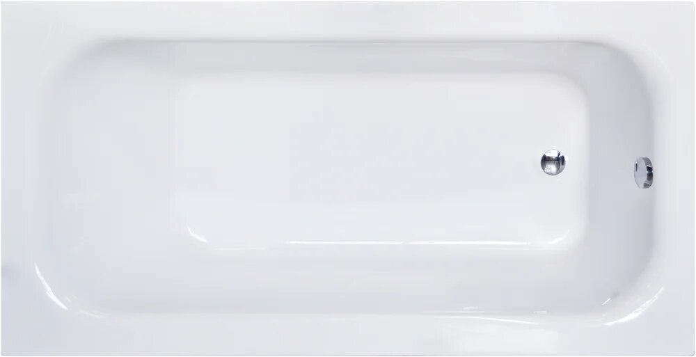 Акриловая ванна Royal Bath Accord 180x90, с каркасом, пристенная, белая, глянцевая, прямоугольная