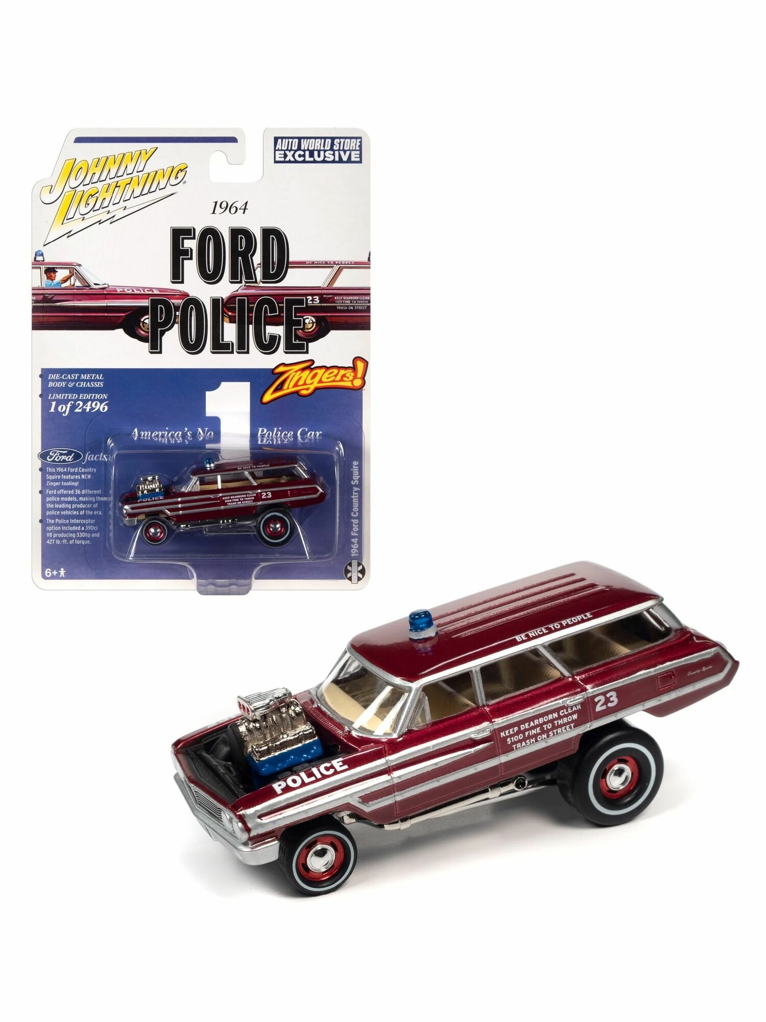 Машинка Johnny Lightning AWS Exclusive 1964 Ford Country Squire