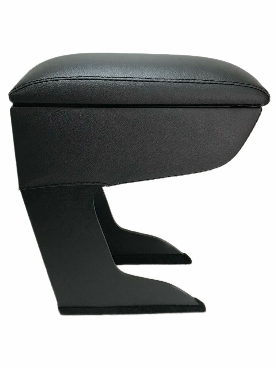 Подлокотник Nissan almera кожаный (черный, гладкая крышка) для ниссан альмера