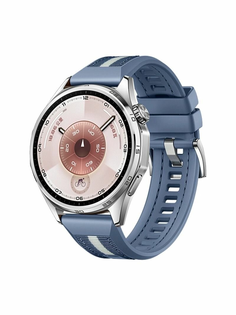 22 мм нейлон плетеный силиконовый ремень для Huawei Watch 6 5 4 46 мм браслет Huawei Watch GT6Pro / 5Pro / GT6-5-4 46 мм