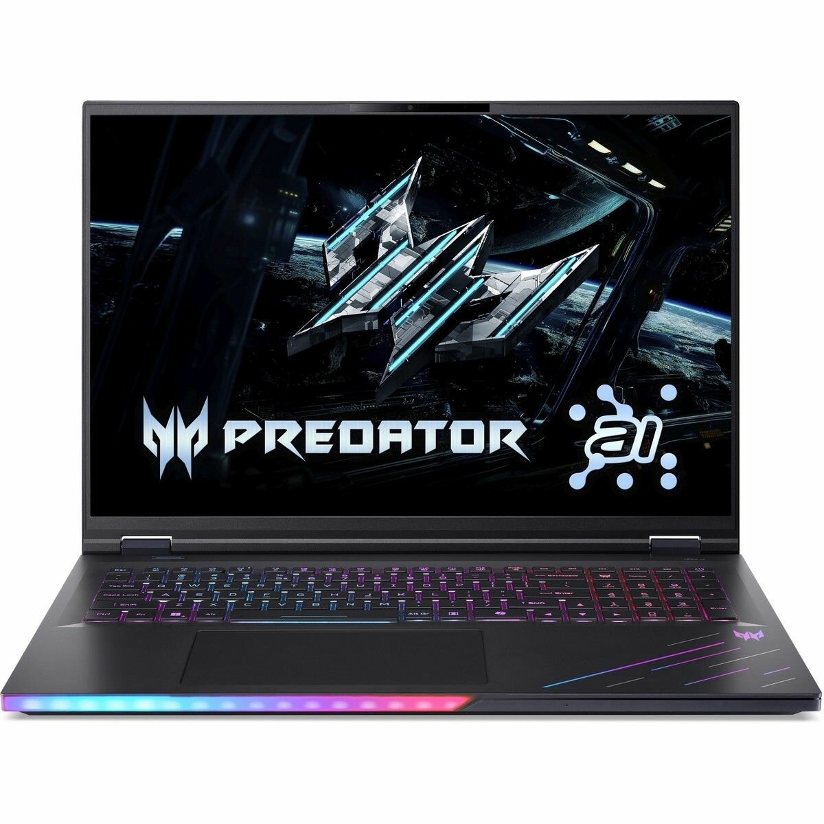 Ноутбук игровой Acer Predator Helios 18 AI PH18-73-939Q Intel Core Ultra 9 275HX, 32ГБ, 2000ГБ, NVIDIA GeForce RTX 5080 для ноутбуков (16 Гб), 18" 2560x1600 250Гц IPS, noOS (NH. QVZCD.003)