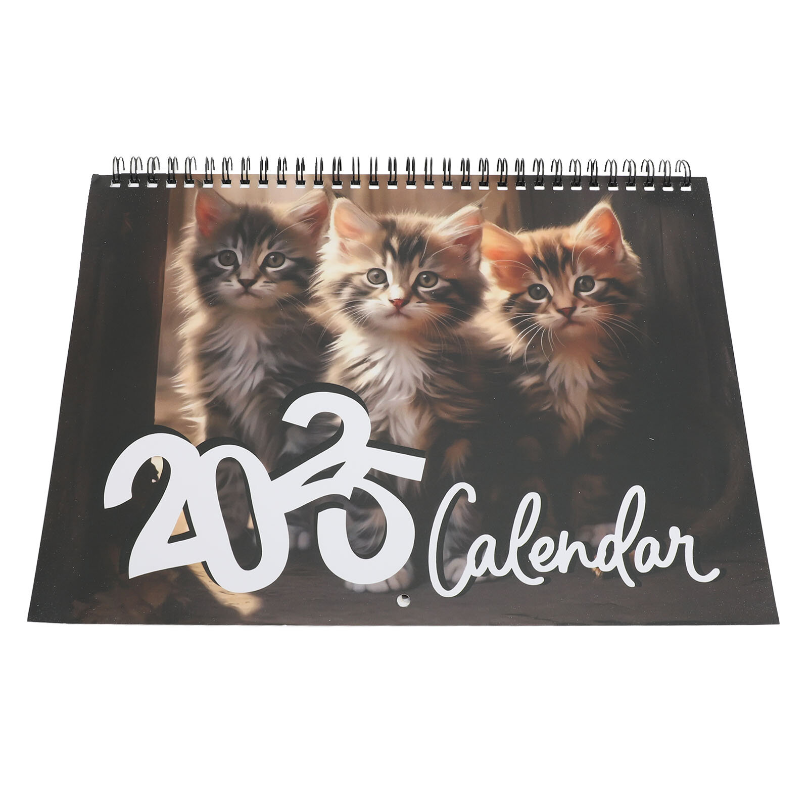 2025 календарь настенных кошек 12 -месячный двойной переплетный календарь Джулиан календарь для организации планирования