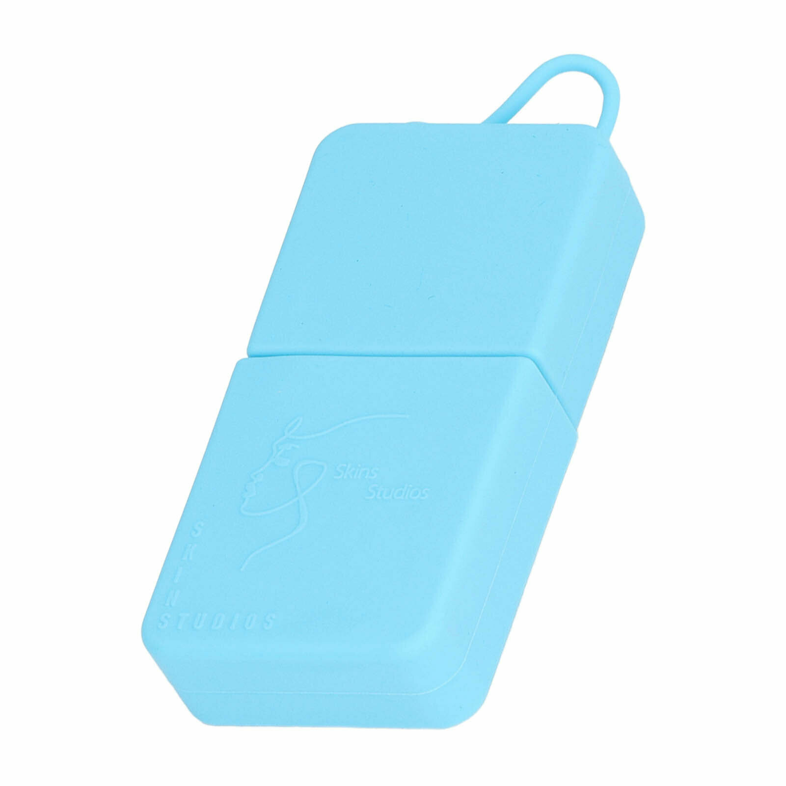 Ролик для лица со льдом, силиконовый ролик для массажа лица, ролик для кубиков льда, форма для ухода за кожей, инструмент для красоты, синий