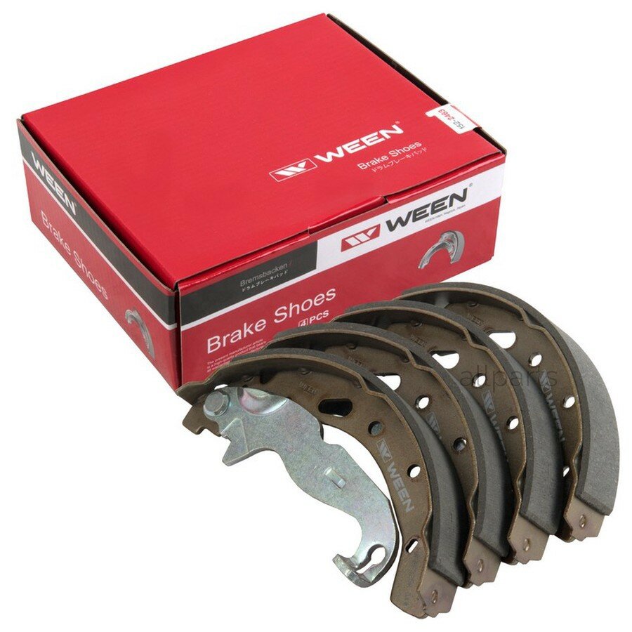 WEEN 152-2463 Тормозные колодки барабанные FORD Fiesta VI
