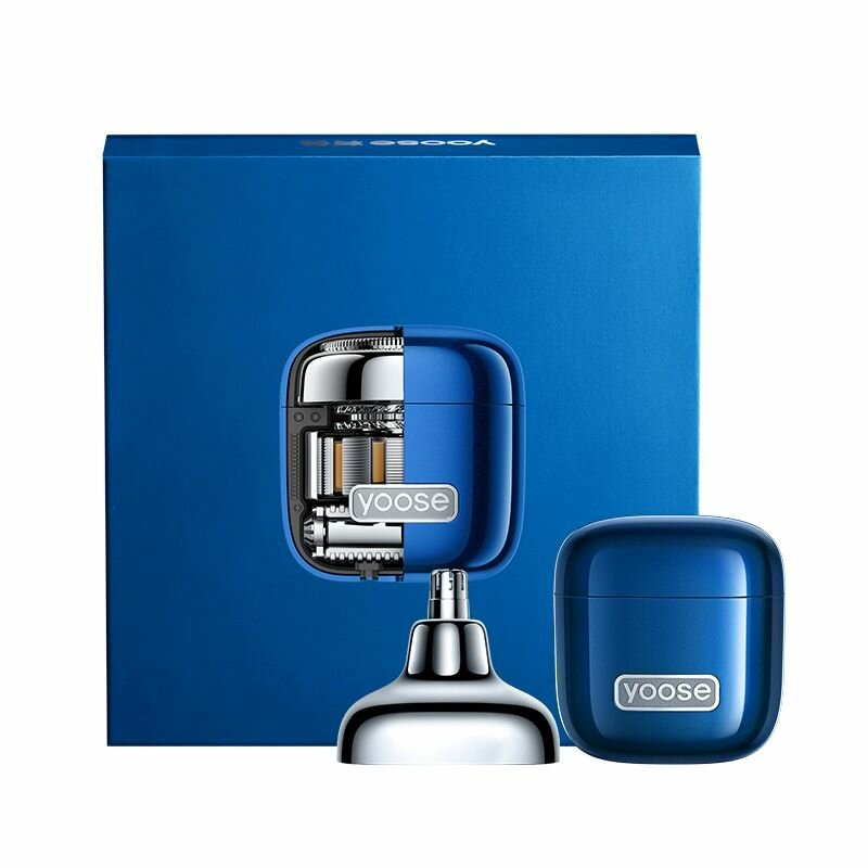 Yoose D1-T: 2-в-1 Портативный электроприбор для бритья и стрижки носовых волос