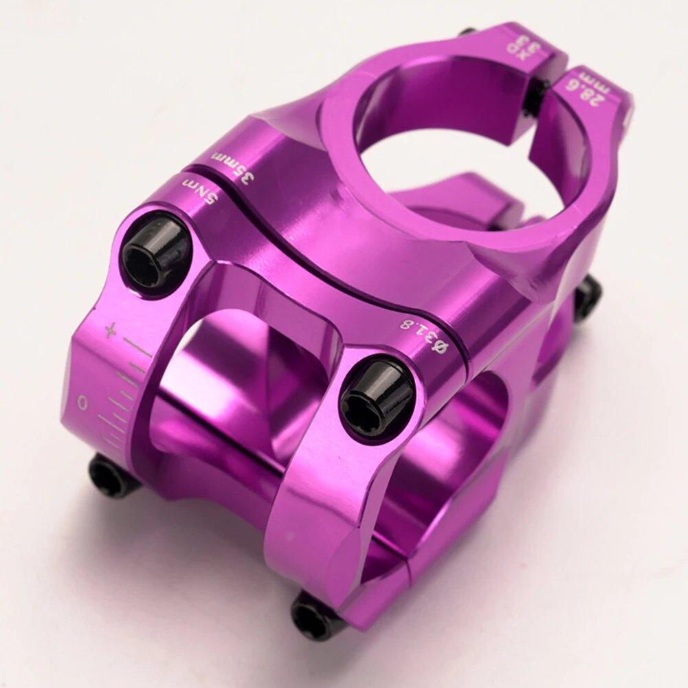 Вынос руля Bike Stem 31.8×35 мм черный/красный/оранжевый/серебристый/фиолетовый