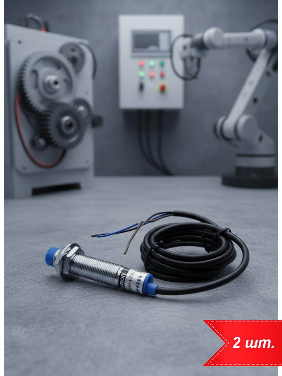 Датчик индуктивный NPN LJ12A3-4-Z/BX для автоматизации процессов (2 шт.)