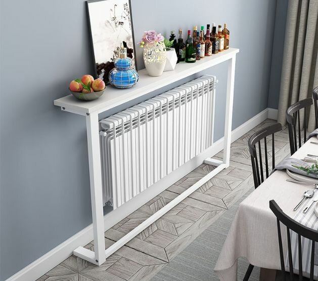 Консоль, 120х20х80 см Белый