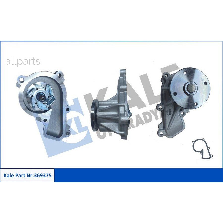KALE 369375 Насос водяной для а/м Kia Sportage III (10-) Optima (11-) 1.8i/2.0i