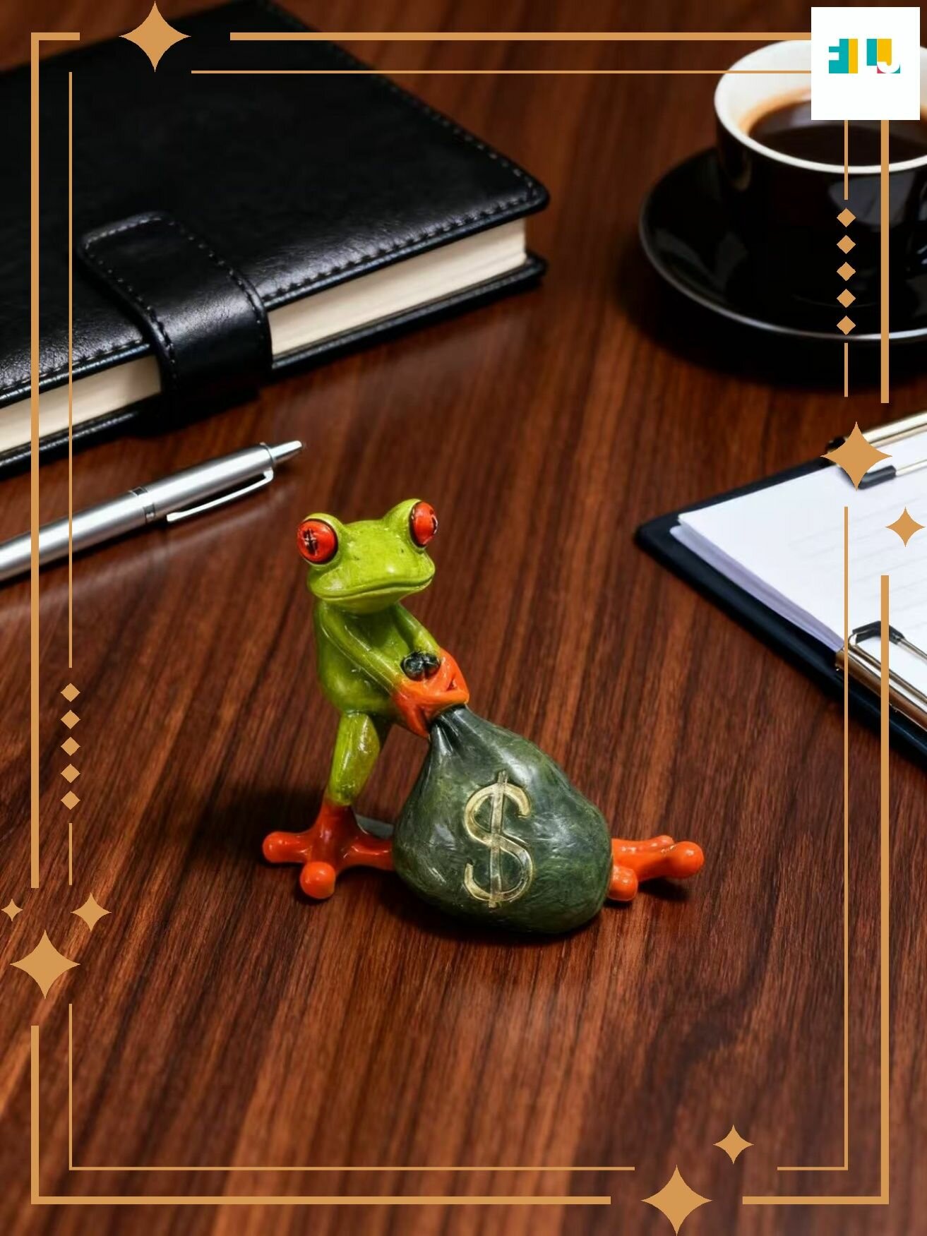 Уникальный премиум амулет в виде лягушки