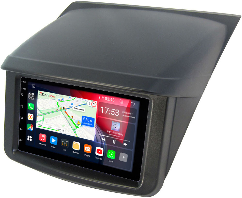 Штатная магнитола Mitsubishi Pajero Sport II, L200 IV 2006-2015 Canbox 4/64 Android 10 (GTR7-RP-MMTR-187) (IPS, DSP, CarPlay)