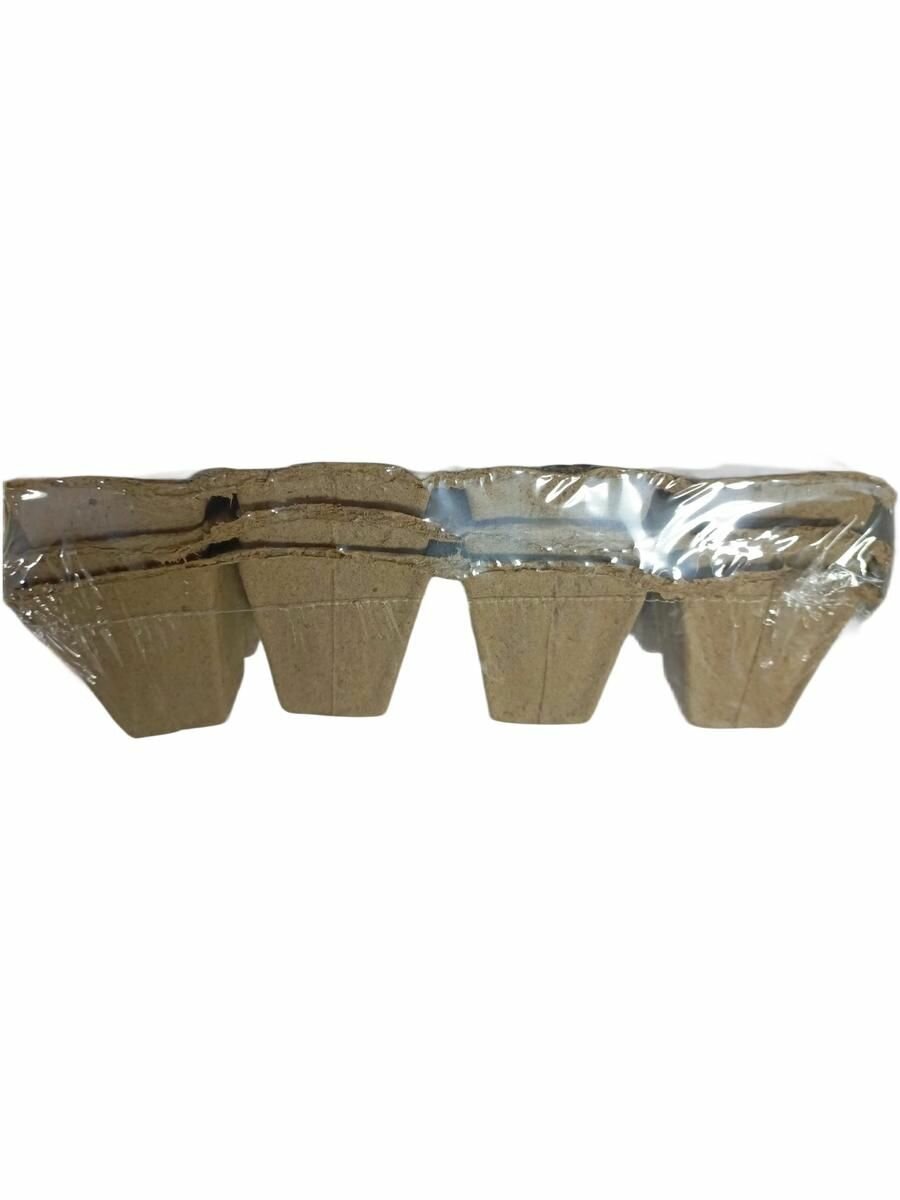 Кассета для рассады набор 3шт. Торфяные ячейки 24шт.( 7*7см ) Умный огород