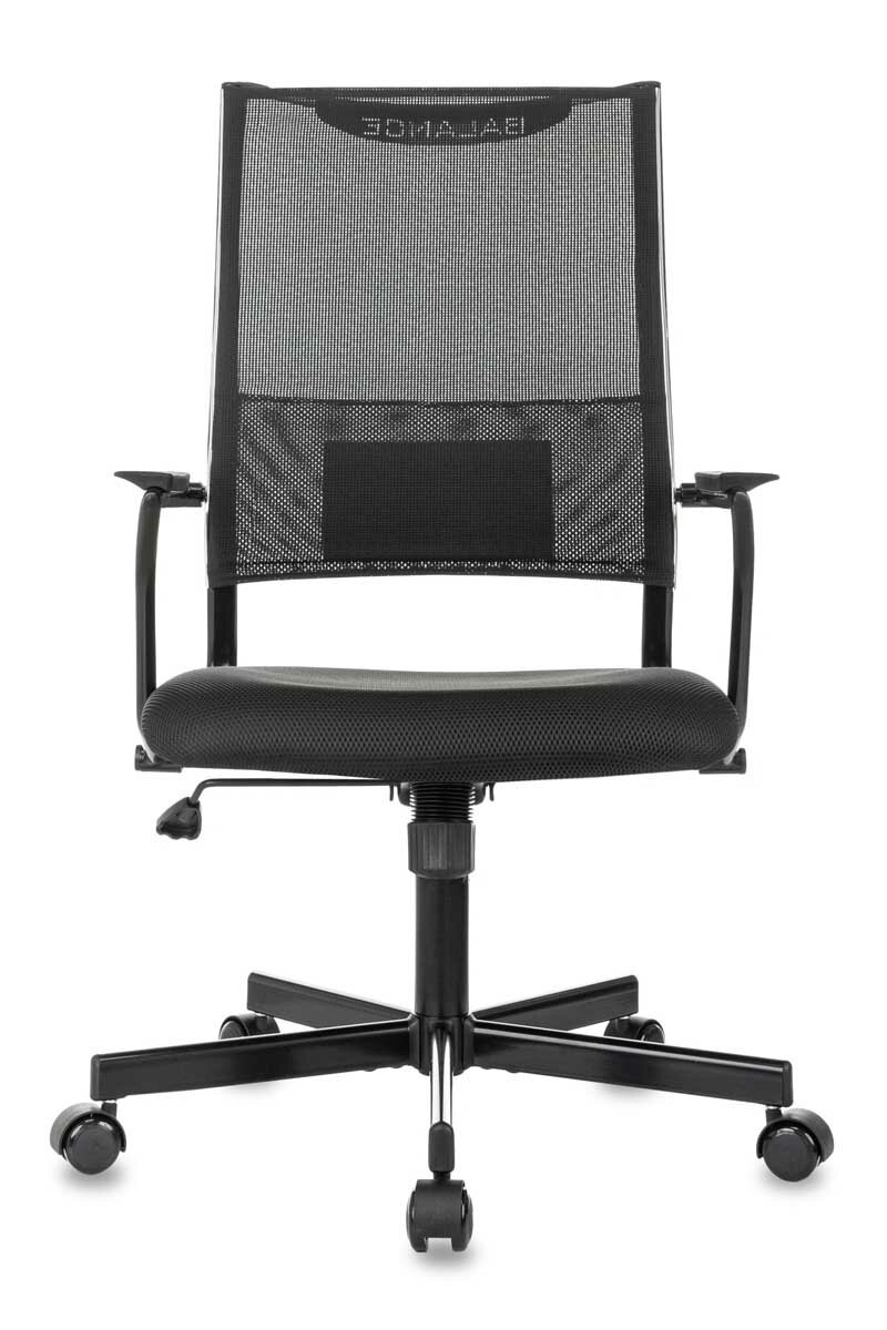 Кресло руководителя Бюрократ CH Balance сетка/ткань Черная сетка / черная ткань