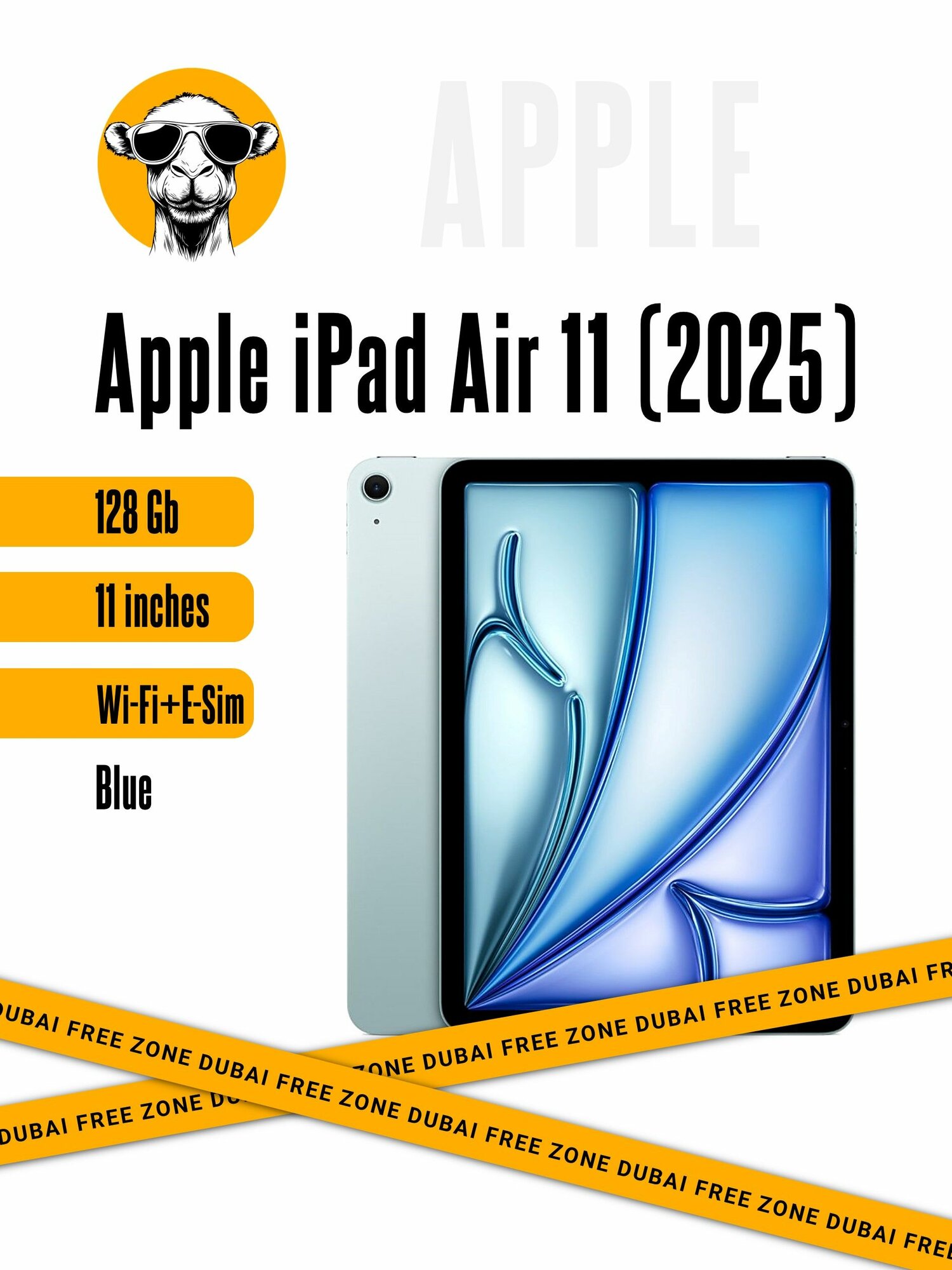 Планшет Apple iPad Air 11" M3 2025 8/128Gb LTE Blue/Синий