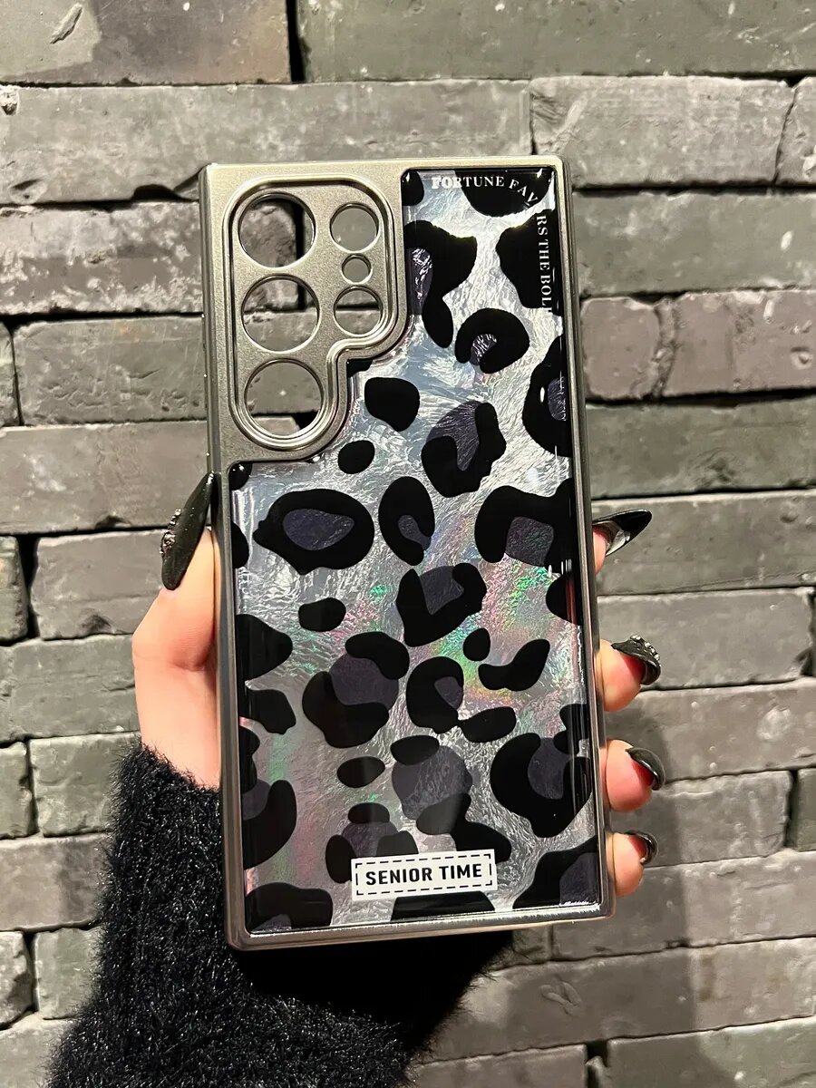 Чехол О'Кейси, для Samsung Galaxy S25 Ultra, защита камеры, с принтом