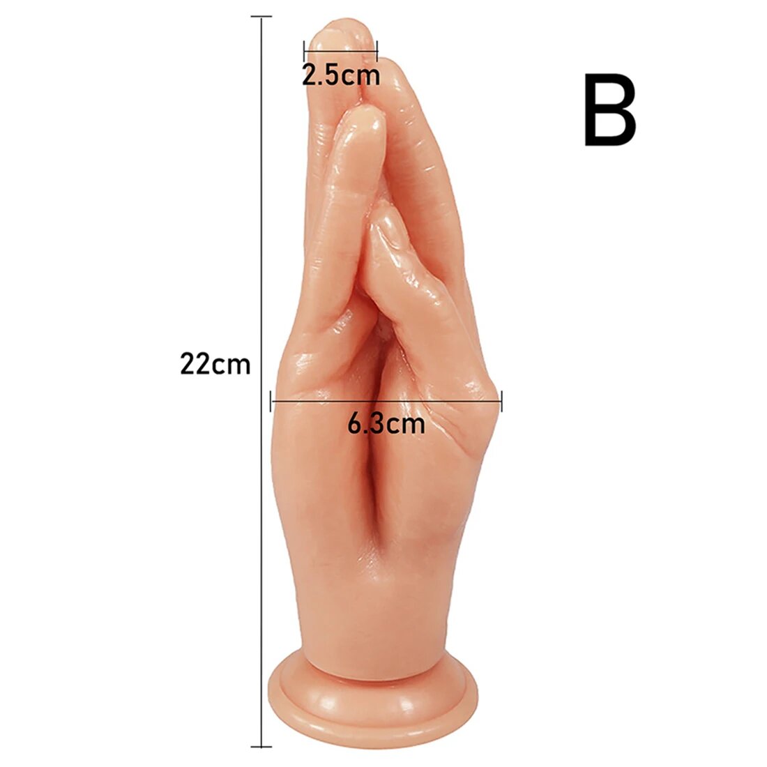 Интимные изделия, фаллоимитаторы для кулака, Анальная пробка, стимуляция ануса, влагалища, Flesh B
