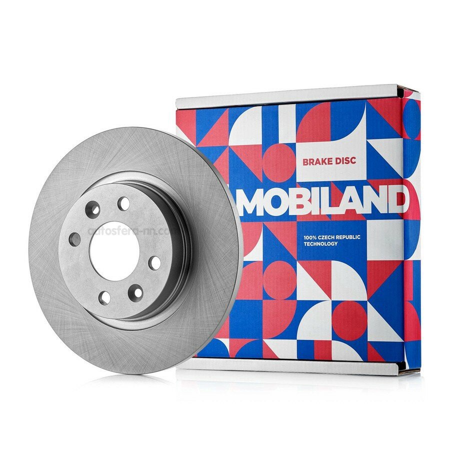MOBILAND 416102690 Диск тормозной передний невентилируемый D259мм для а м RENAULT LOGAN I (LS_), LOGAN STEPWAY II (L8_)