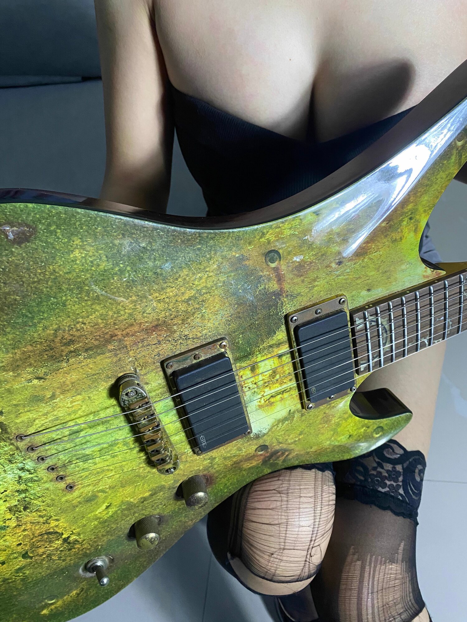 Schecter Solo-II C-1 Apocalypse, электрогитара, медно-ржавый цвет, в наличии