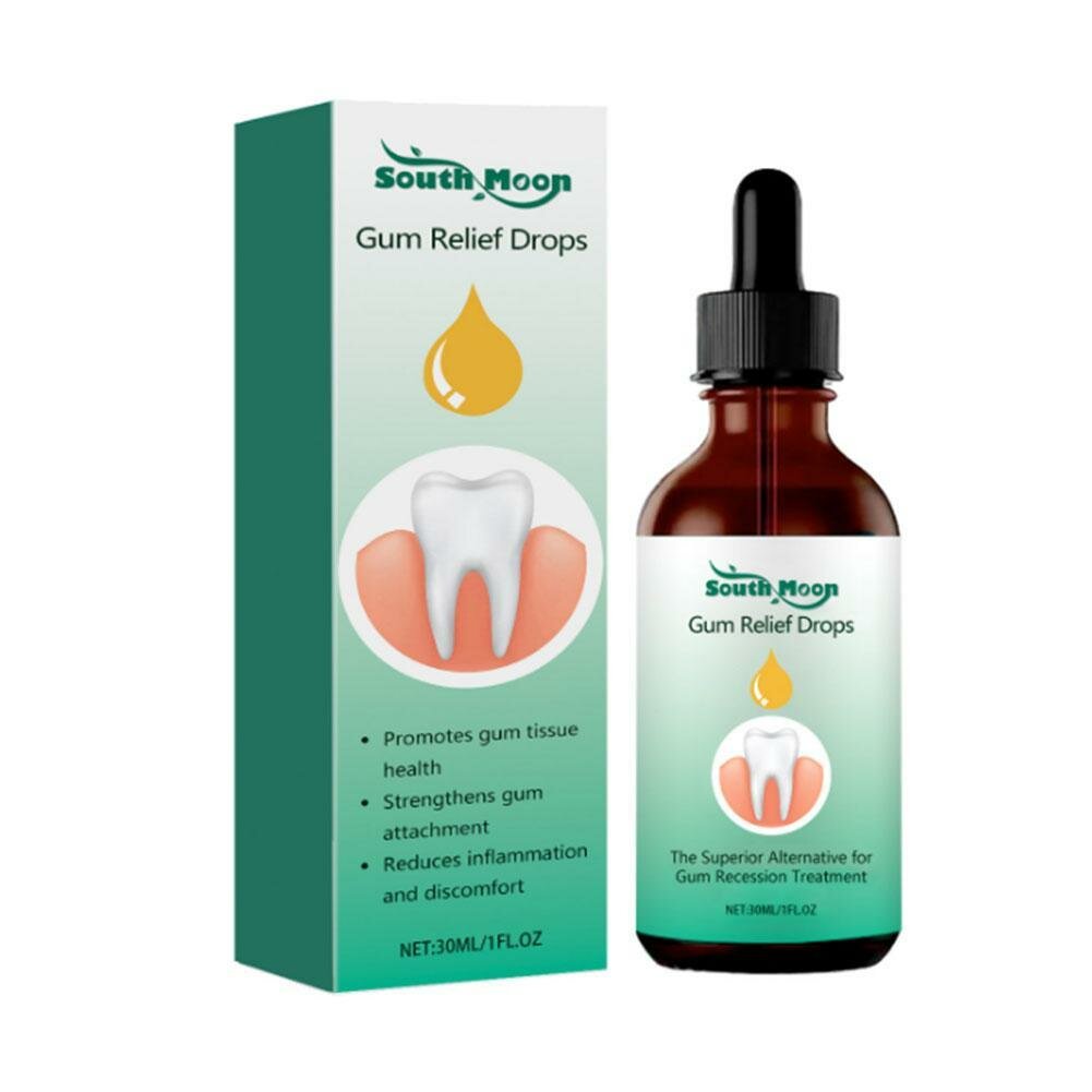 30мл Капли для восстановления десен, уход за деснами, снятие волдырей на пародонте, чистка полости рта