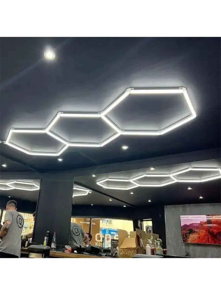 Модульное освещение соты 150W Комплект 0.9x2.45м