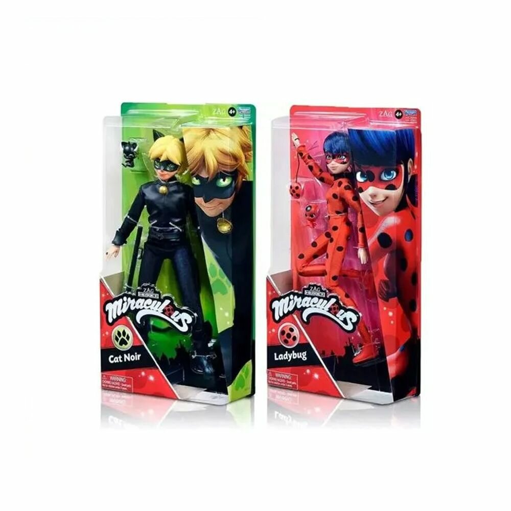 Игровой набор "Леди Баг и Супер-кот" из двух кукол 27 см , Miraculous , 50365