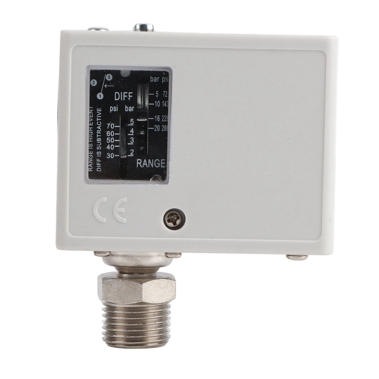 Комплект реле давления 20 кг, медный сердечник, IP40, реле давления для сушилки, бойлера, водоохладителя, AC125 В, AC250 В, разъем 1/2 дюйма