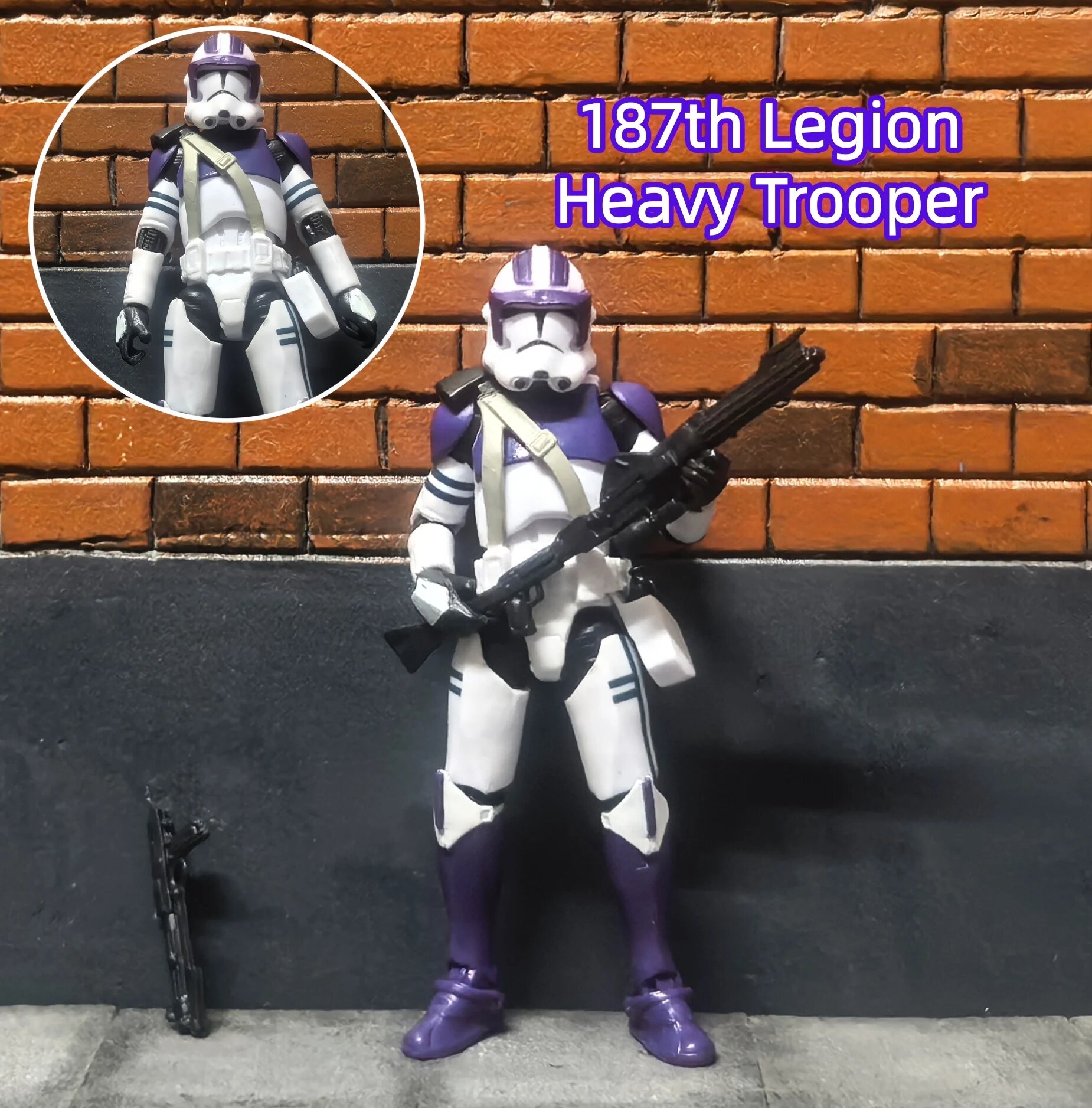 Фигурка Star Wars 187th Heavy Trooper, 3.75 дюйма
