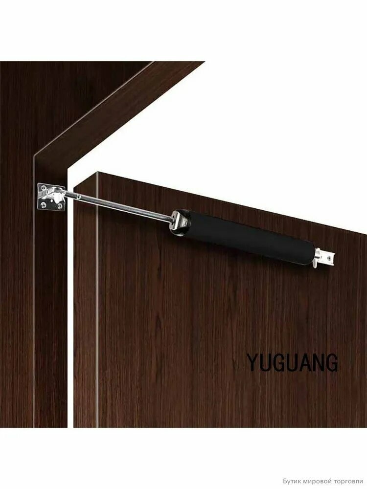 Дверной доводчик морозостойкий, Регулировка стоп-буфера, Грузоподъемность 35 кг