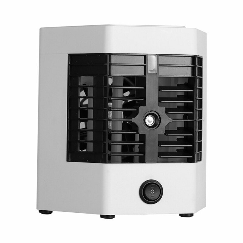 Воздухоохладитель пятого поколения, небольшой мини-портативный воздухоохладитель, вентилятор кондиционера с распылителем для увлажнения и охлаждения, настольный электрический вентилятор-одинарный чайник