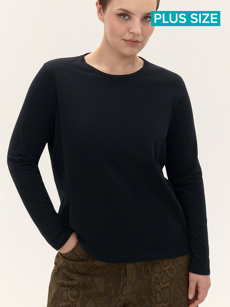 Лонгслив Plus Size