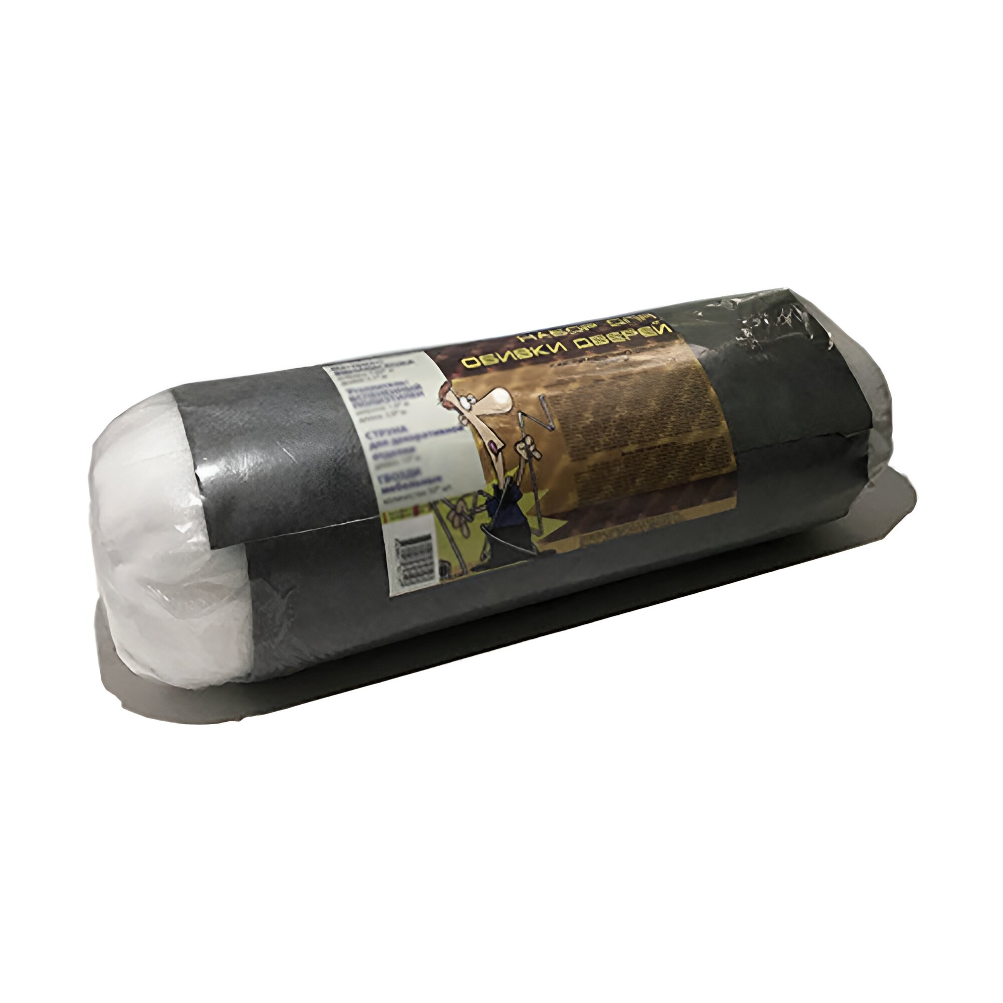 Комплект для обивки двери с изолоном "Политекс", 5 мм, цвет: серый