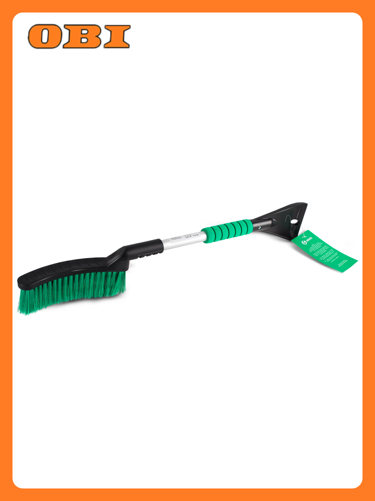 Щетка зимняя Grass 62 см, высокое качество материалов, надежная конструкция