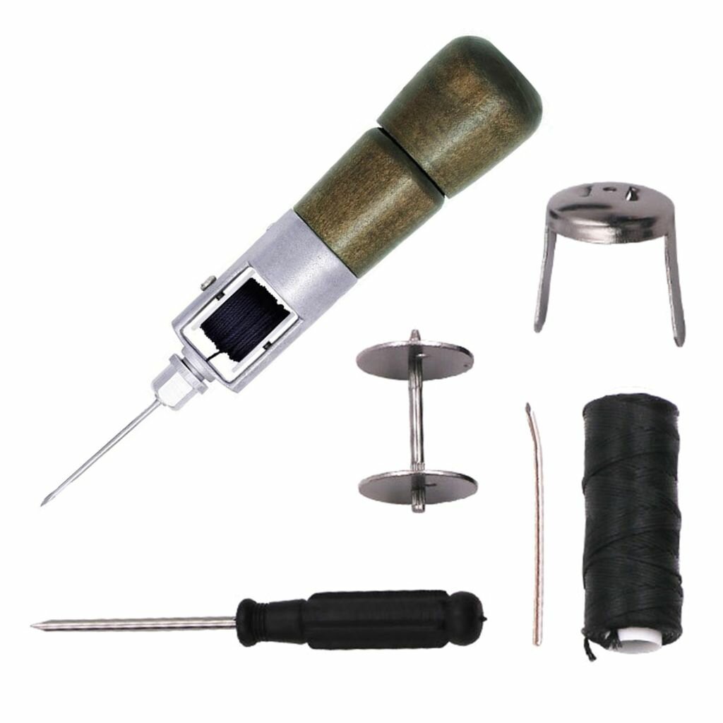 Швейные шила с деревянной ручкой для ручной вышивки кожи для работы, Ручная швейная машина типа А