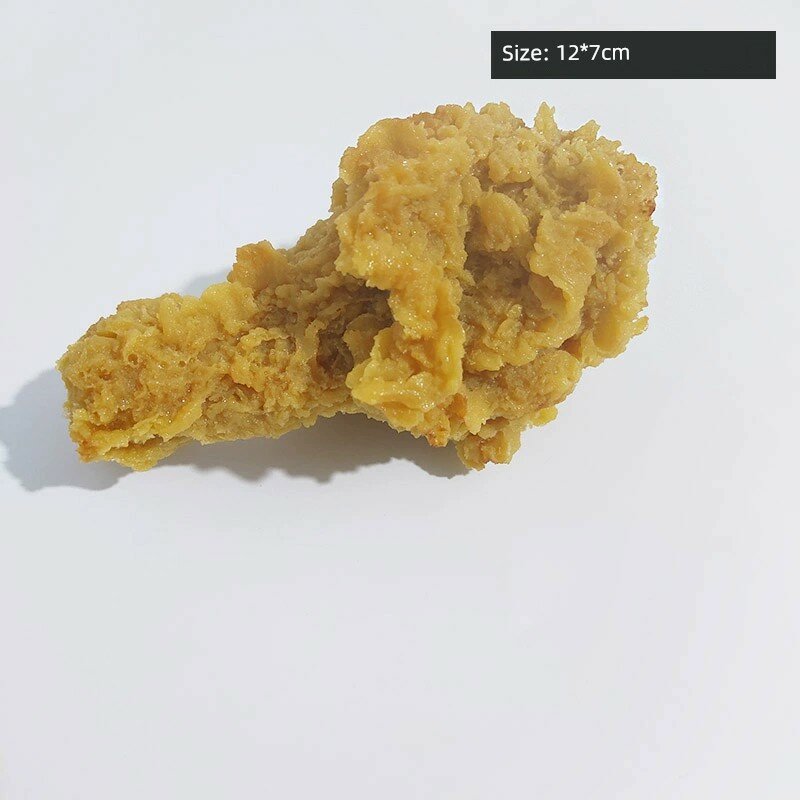 Имитация жареной курицы, игрушечное мясо, модель жареной еды, десерт, модель для кафе, ресторана, декор для комнаты,