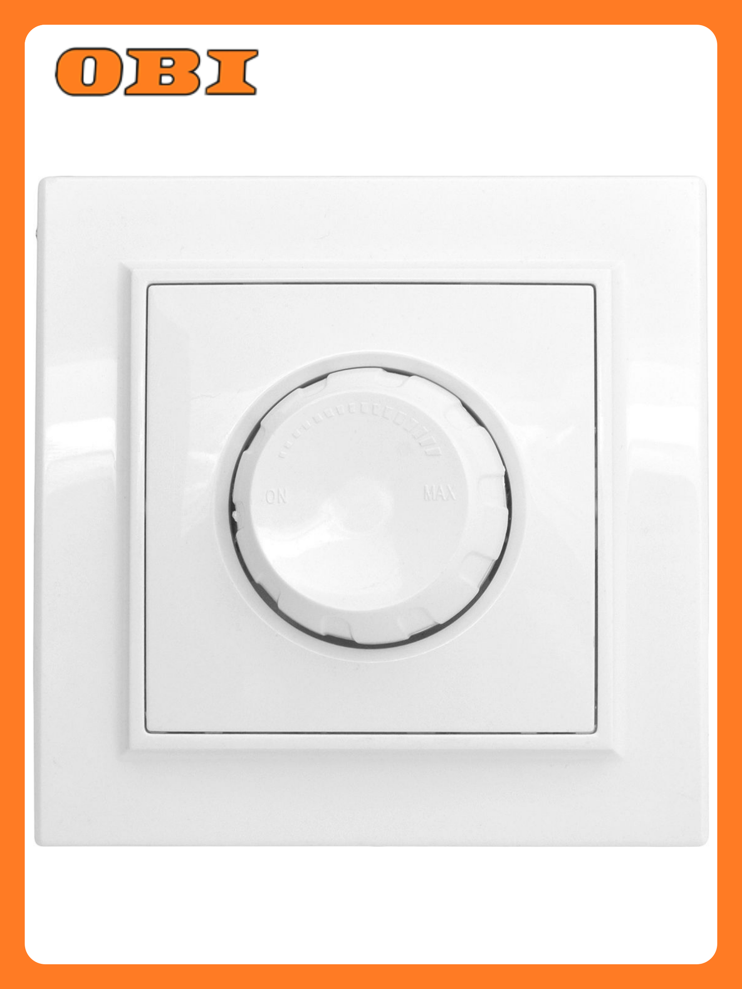 Светорегулятор EKF Basic СП, поликарбонат, IP20, скрытый монтаж, белый