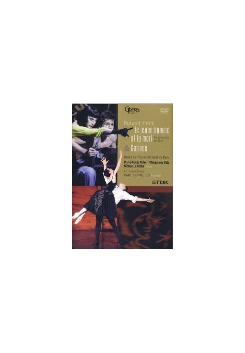 PETIT, Roland: Jeune homme et la mort (Le) / Carmen. Opera National de Paris, 2005. 1 DVD