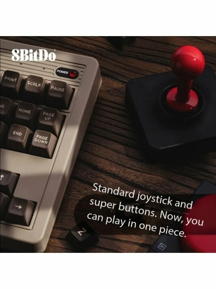 8BitDo Клавиатура , коричневый — фото 1