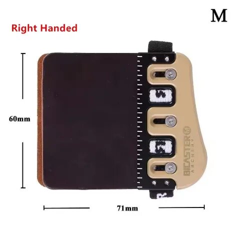 Bicaster PRO защита для пальцев лука, Right Hand M