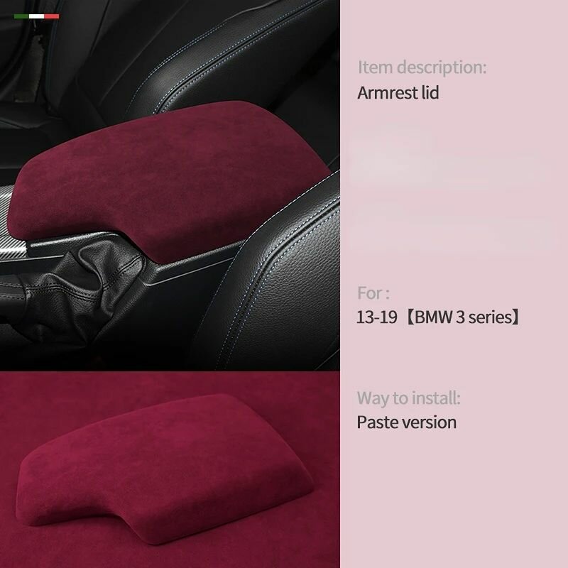 Супер фланелевый чехол для BMW 3 4 серии F30 F32 F34 F36 2013-2019, аксессуары интерьера, подлокотника центральной консоли автомобиля с левым рулем.