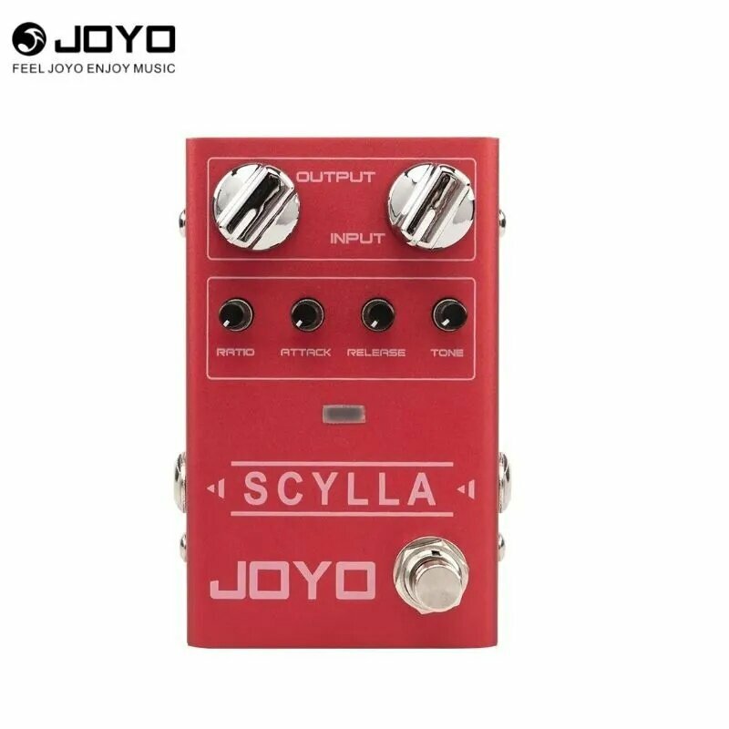 JOYO R-27 SCYLLA Педаль эффектов сжатия басов Педаль для басов студийного класса Низкий уровень шума. Высокодинамичная схема JOYO R 27