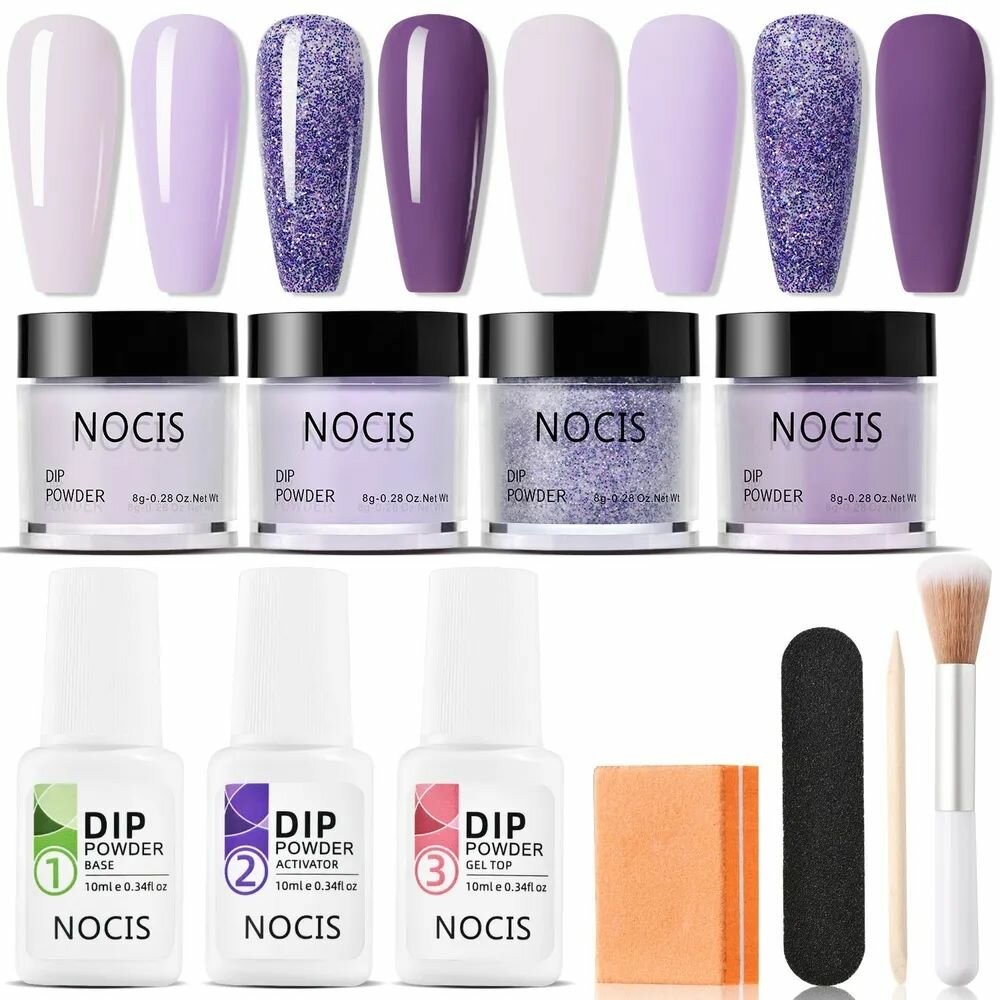 Дип система для ногтей для моделирования гель пудра