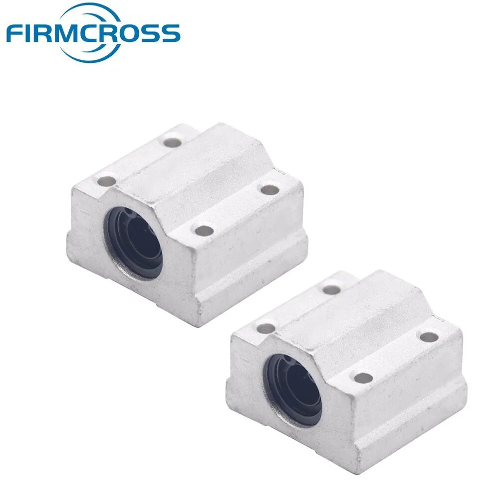 2 шт Линейный подшипник в сборе с корпусом SCS16UU SC16UU 16 мм Комплектующие для ЧПУ